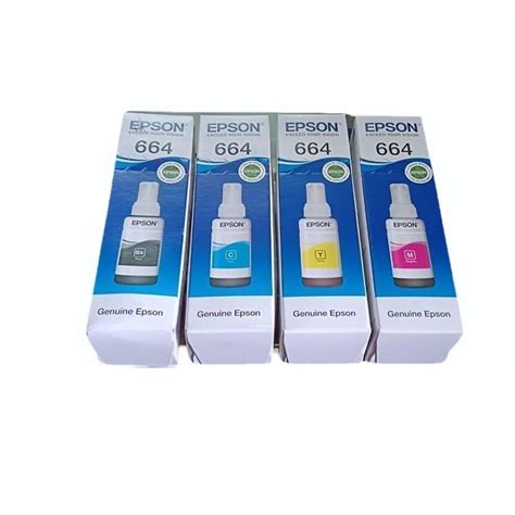 Epson 664 Printer Ink Packaging Type Box 70ml At ₹ 1900 Set In Kolkata