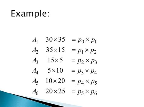 matrix chain multiplication pptx