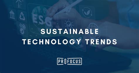 Sustainable Technology Trends Of 2024
