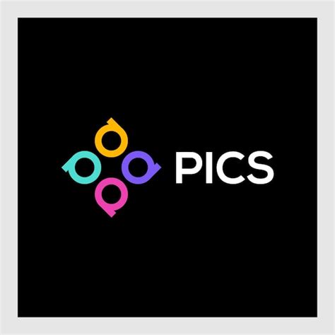 컨셉 디자인 4 아이콘 로고 컨셉 프리미엄 벡터