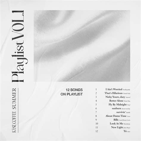 Playlist Vol1 전단지·포스터·인쇄물 포트폴리오 크몽