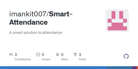GitHub Imankit Smart Attendance A Smart Solution To Attendance