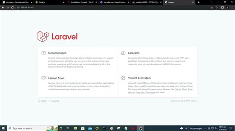 Tutorial Cara Install Laravel Jetstream Youtube