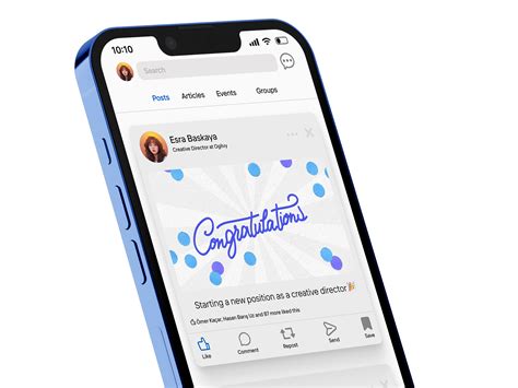 Linkedin App Redesign By Esra Baskaya On Dribbble