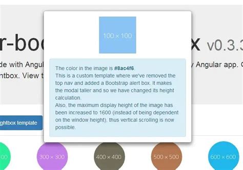 Animated Image Lightbox Using Angularui Bootstrap Modal Angular Script
