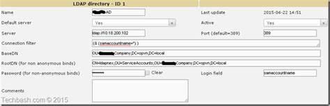 ldap authentication setup on glpi v0 8 techbast