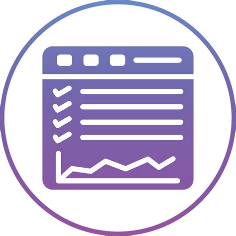 Testing Report Vector Icon 38118526 Vector Art At Vecteezy