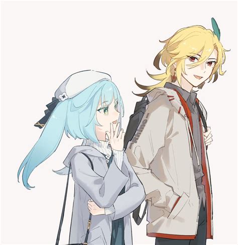 Kaveh And Faruzan Genshin Impact Drawn By De Xiang Ge Banfa Zhao Dian