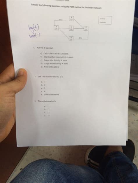 Solved Answer The Following Questions Using The PCM Method Chegg Com