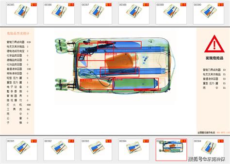 安检机智能图像识别 违禁物品