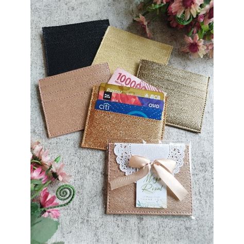 Jual Card Holder Dompet Tempat Kartu Uang 3 Slot Kartu Plus Kantong Uang Shopee Indonesia