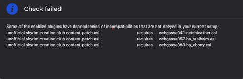 Vortex Says That I Am Missing Esl Files Where Do I Get Them Mod