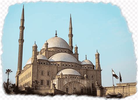 이슬람 교수형 무하마드 알리 모스크 이슬람 카이로 기자 네크로 폴리스 칸 엘칼 릴리 역사 카이로 요새 이집트의 무하마드 알리 Png Klipartz