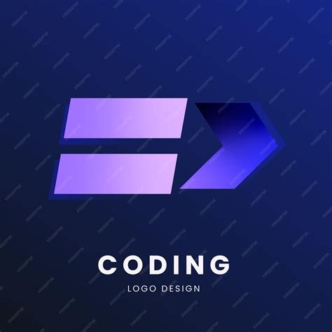 Premium Vector Vector Arrow Function Symbol Gradient Coding Logo Template