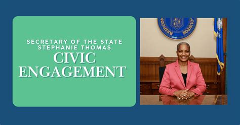 Secretary Of The State Stephanie Thomas Promotes Civic Engagement At