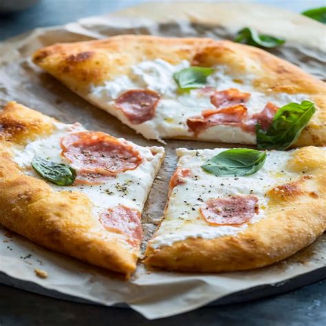 Delicious Fried Pizza With Mortadella And Fior Di Latte Cheese Recipe