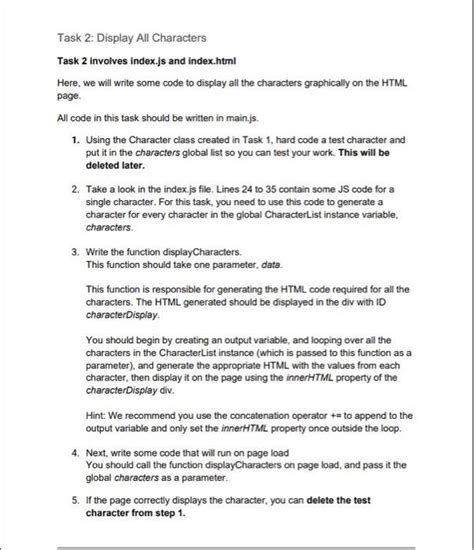 Solved Use Java Script And Do Task 02 Task 1 Is Only Given