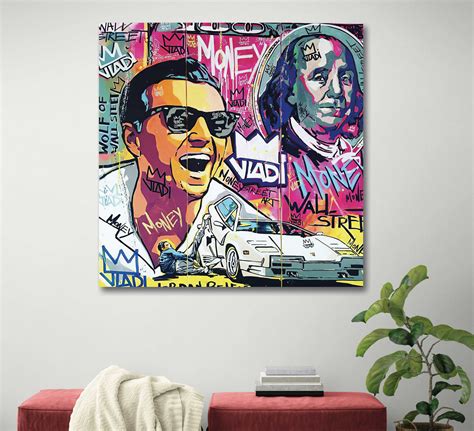 Ref 0534 Lobo De Wall Street Cuadrofilia