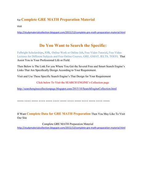 Gre Math Practice Test 5 Pdf