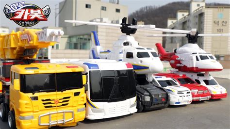 Police Rescue Combination Robot Car Toys 헬로카봇 경찰특공대 K 캅스 긴급구조 마이티가드 버스