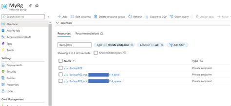 針對 Azure 備份建立和使用私人端點 Azure Backup Microsoft Learn