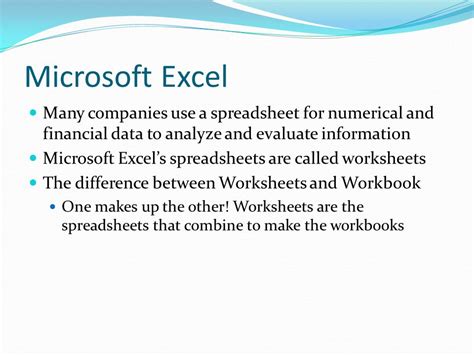 Tableau Vs Excel