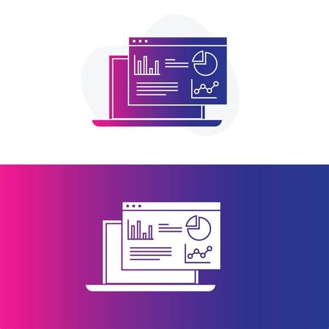 Data Analytics Icon Business Intelligence Analytics Dashboard
