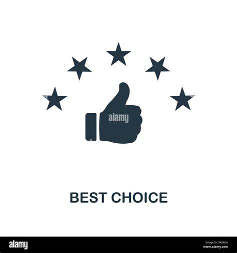 Best Choice Icon Monochrome Style Design From E Commerce Collection Ui Pixel Perfect Simple