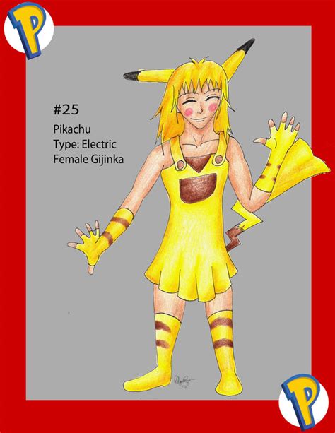 Pikachu Gijinka Cosplay Design By Feynix On Deviantart