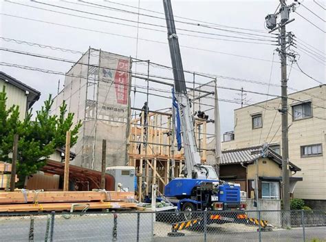 6月26日 あま市篠田にて新築工事 上棟となりました 株式会社ワタリ建設