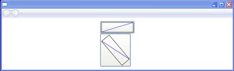 Rotation Showing Bounding Box Border Windows Presentation