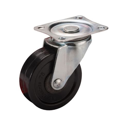 ล้อยางแบบแป้นหมุนไม่ได้ไม่มีเบรค Sc ขนาด 2 นิ้ว 5ซม Officemate