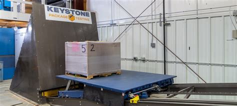 Inclined Impact Pallet Testing • Keystone Package Testing • Ista Test Lab