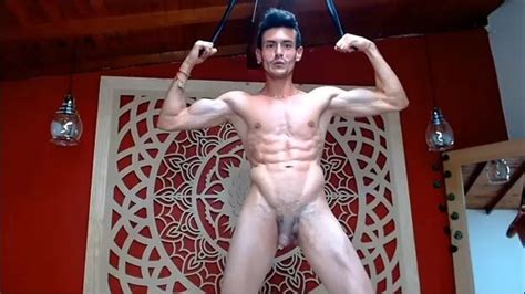 Muscular Guy Chained Up Thisvid Com