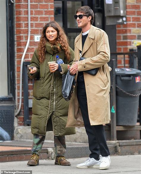 Zendaya And Her Euphoria Co Star Jacob Elordi Step Out For Coffee Run