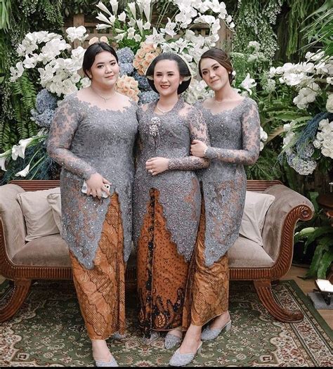 Kebaya Kebayamodern Gaunpesta Gaunbridesmaid Bridesmaiddress Bridesmaid Dresskebaya