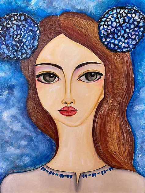 Момичето с хортензиите Handmasters Bg