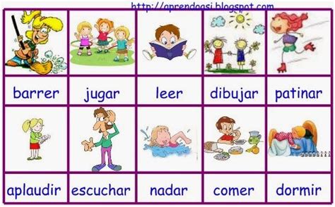 Verbos Imagenes