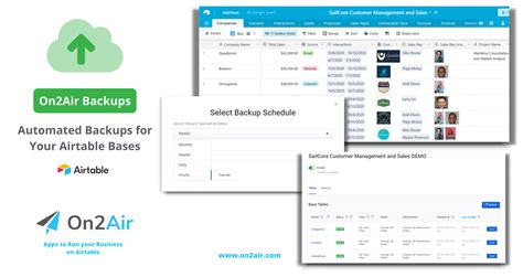 Airtable Automated Backups On2air Backups