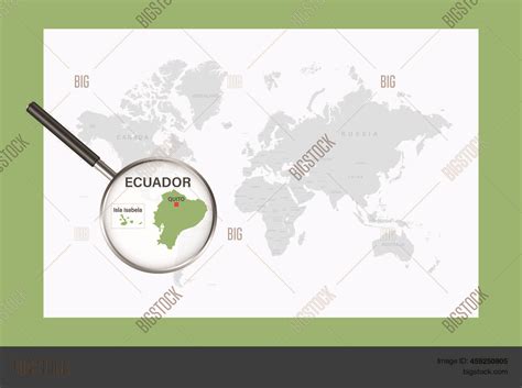 Map Ecuador On Vector And Photo Free Trial Bigstock