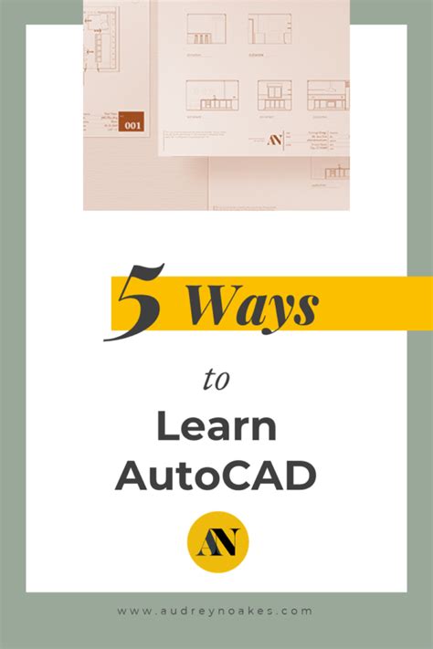 Ways To Learn AutoCAD Audrey Noakes