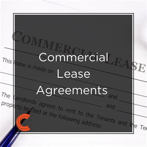 Commercial Lease Agreements Carbon Law Group