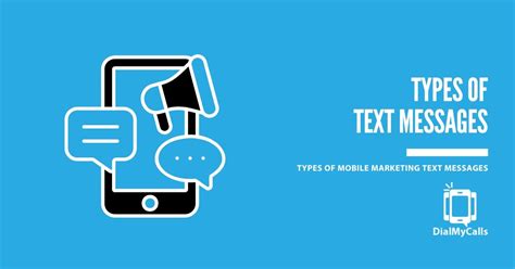 8 Different Types Of Text Messages And Their Uses In Mobile Marketing