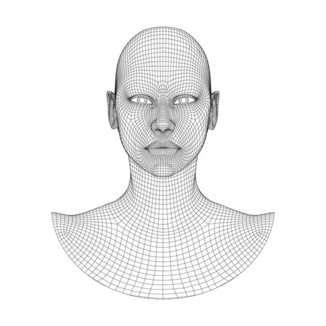Ai Digital Brain Artificial Intelligence Concept Human Head In Robot