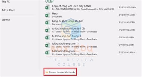 Cách khôi phục File Excel bị xóa ghi đè nhanh nhất