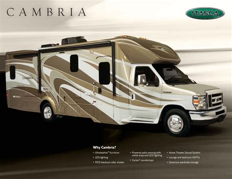 2014 Winnebago Cambria Brochure Download Rv Brochures