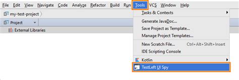 Testleft Ui Spy Testleft Documentation