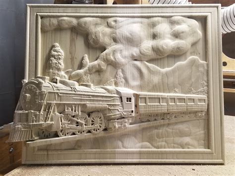 3d Stl Models Cnc Model Train Steam Train D N J 0791 Dereks Train Etsy