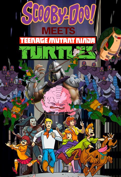 Scooby Doo Meets Tmnt Poster By Batblue On Deviantart