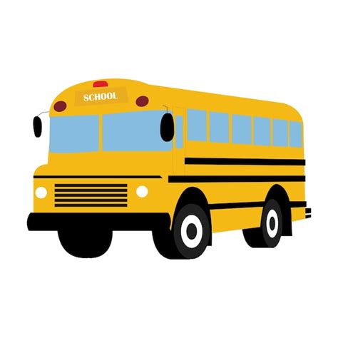 Premium Vector Vector School Bus